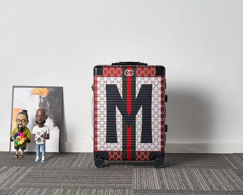 Gucci Rimowa Red Luggage | The King Decor