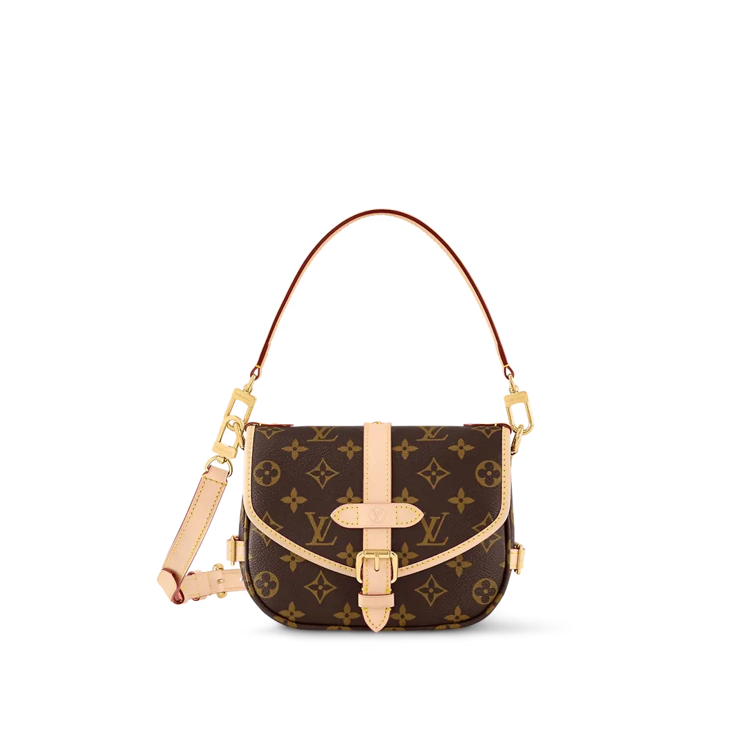 Louis Vuitton Saumur BB Monogram Canvas Handbag - M46740